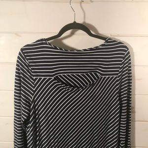 Chico's | Tops | Chicos Striped Long Sleeved Shirt | Poshmark